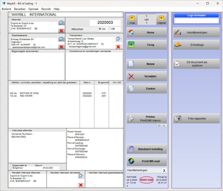 Waybill International